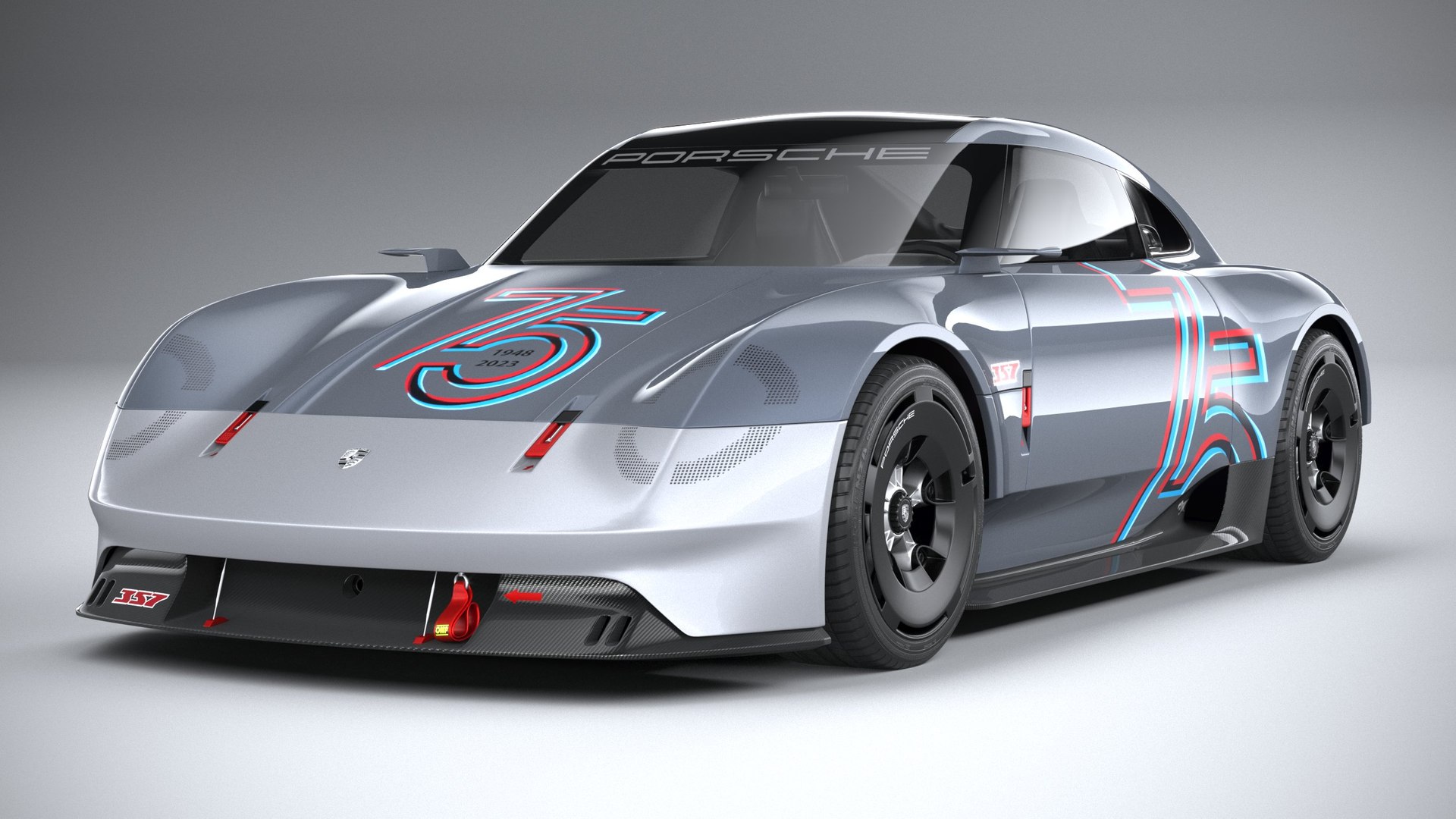 Porsche Vision 357 Concept 2023 3D model - TurboSquid 2039592