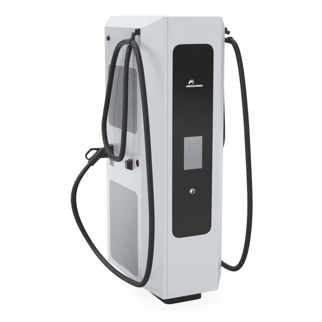 3D Model Power Electronics Nb 240 Advanced DC EV Charging Station ...