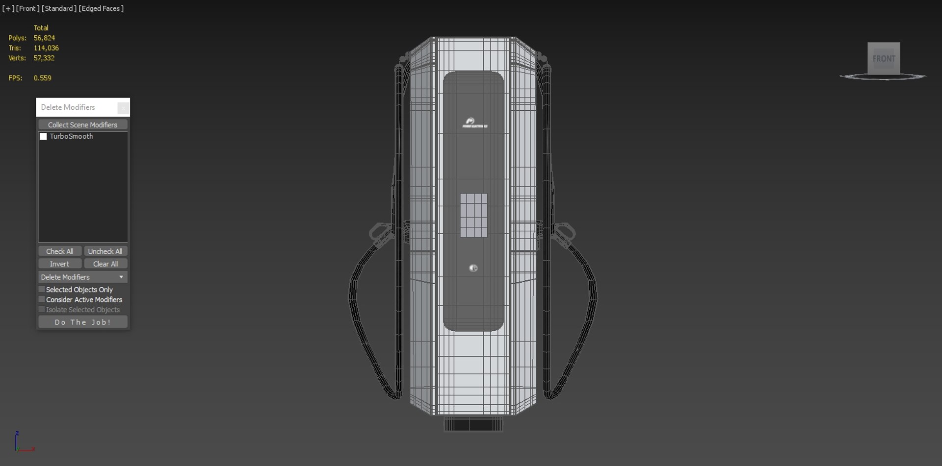 3D Model Power Electronics Nb 240 Advanced DC EV Charging Station ...