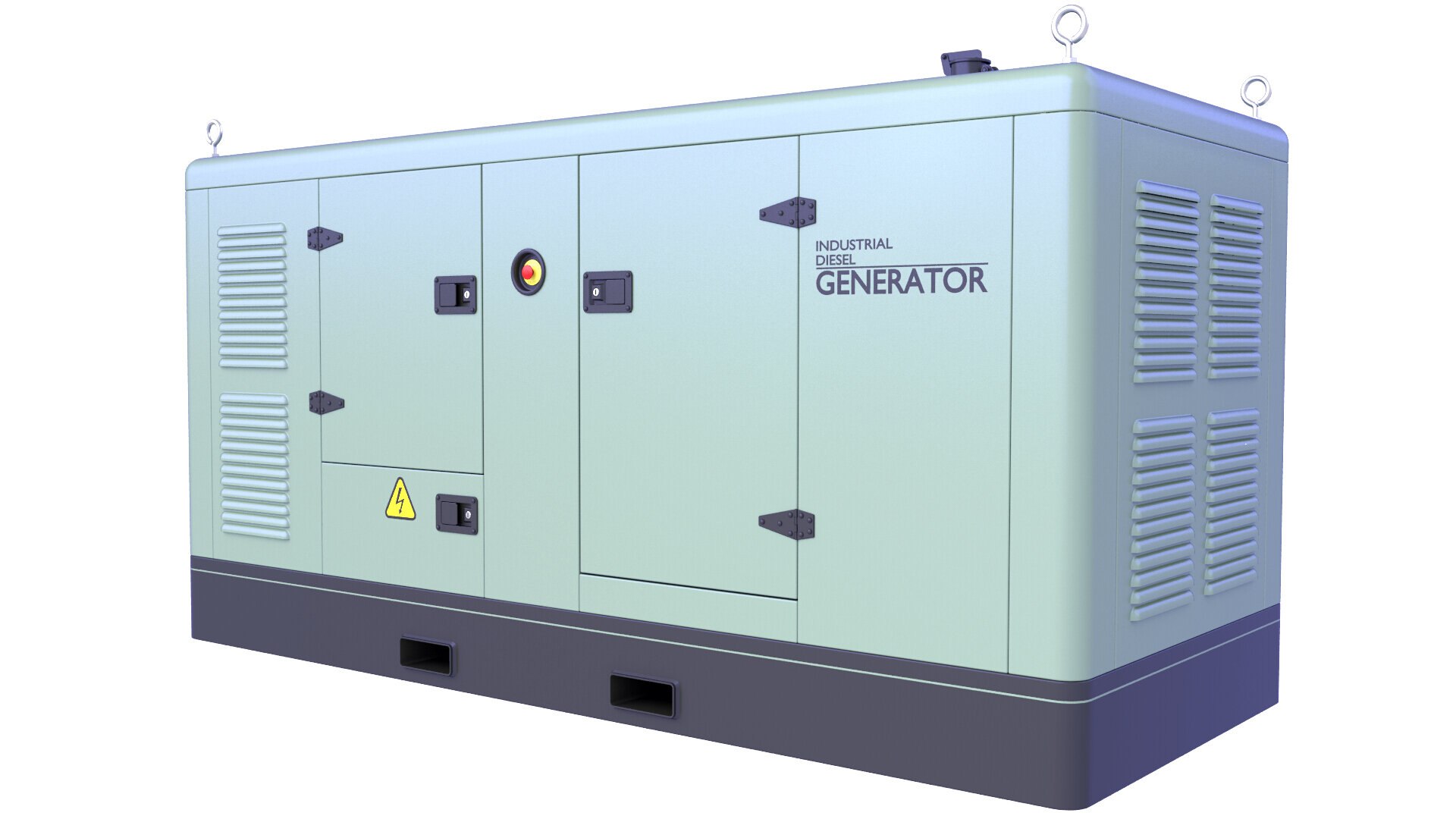 3D Retro Old Power Diesel Generator 9 Model - TurboSquid 1980020