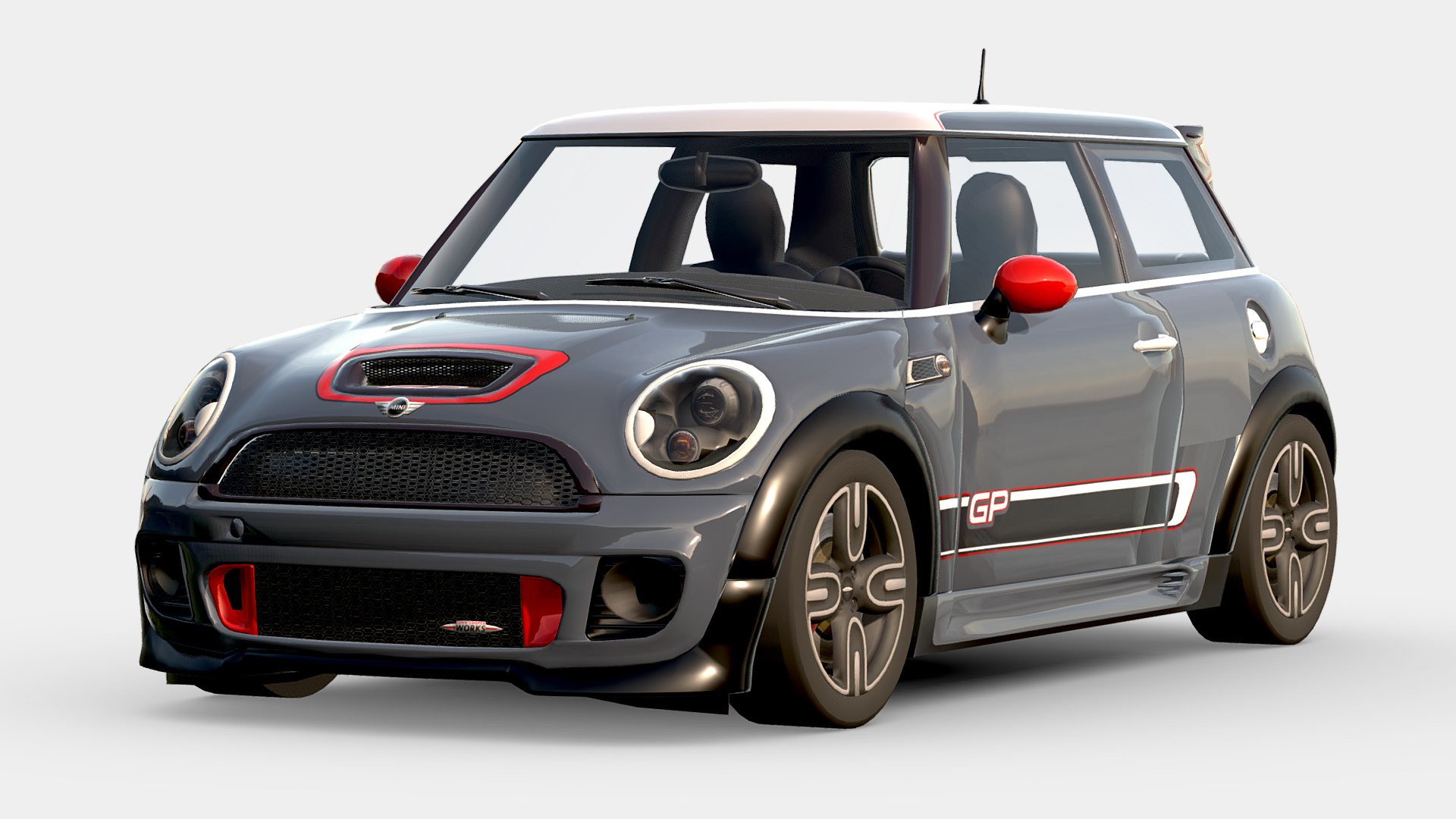 Mini John Cooper Works GP - R56 Model - TurboSquid 2278275