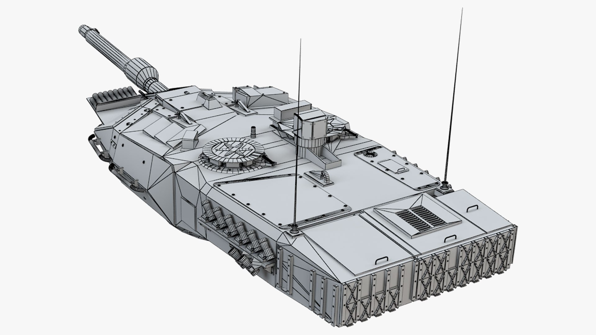 3D German Leopard 2a6 Turret - TurboSquid 1486768