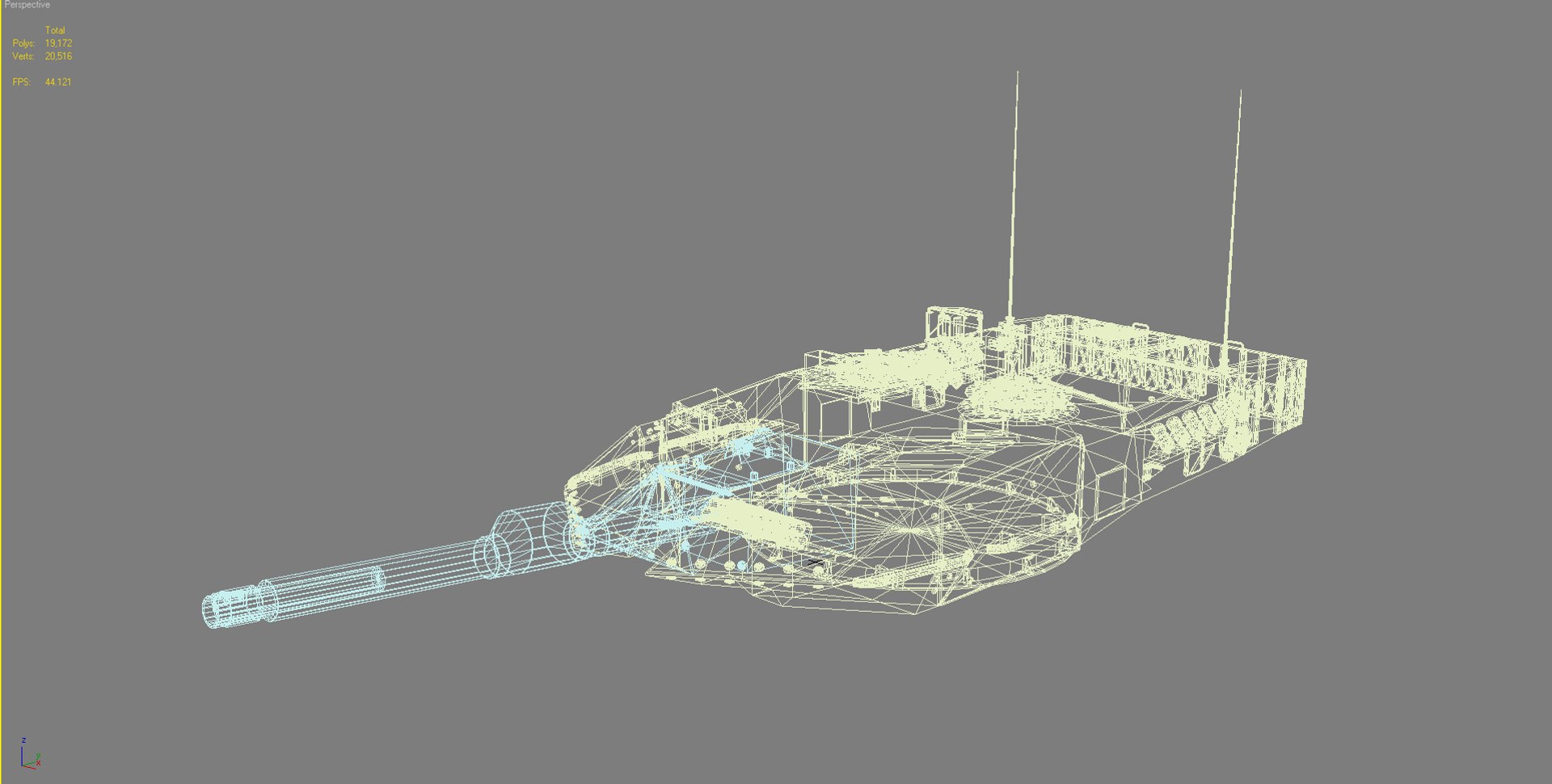 3D German Leopard 2a6 Turret - TurboSquid 1486768