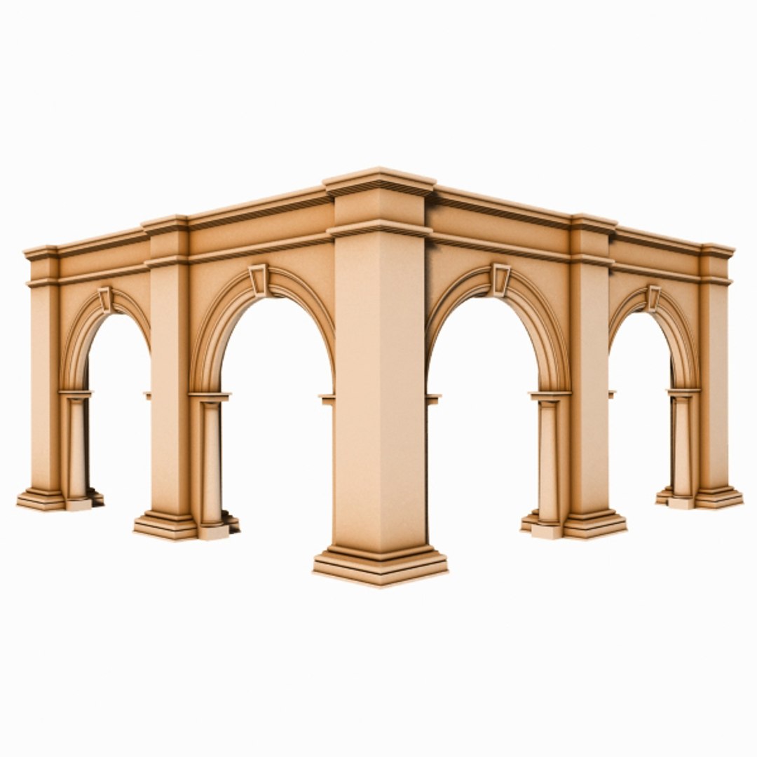 arch corner 3d ma