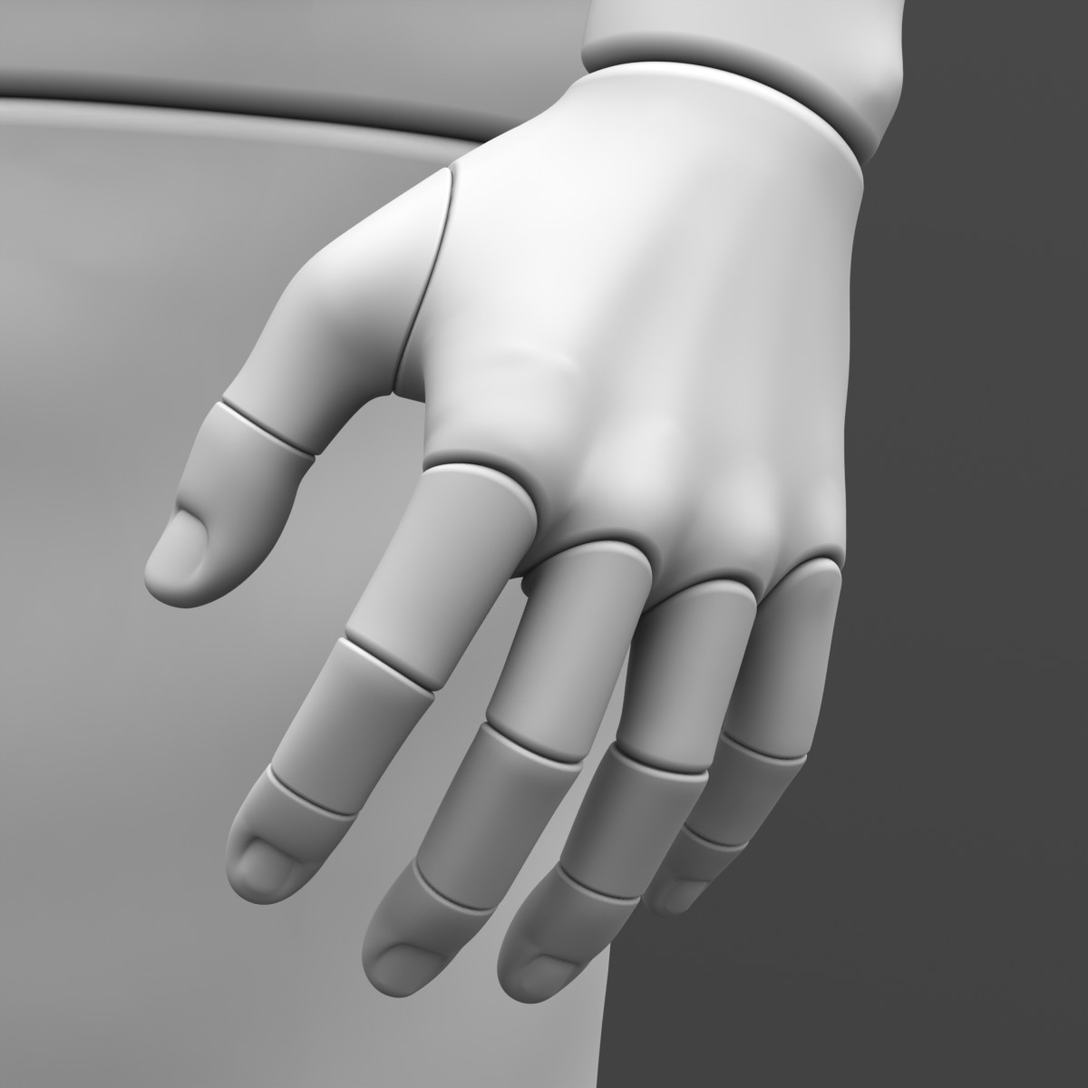 3d poseable male solidworks cad