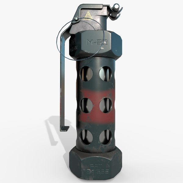 modelo 3d Grenade M 84 - TurboSquid 2088215
