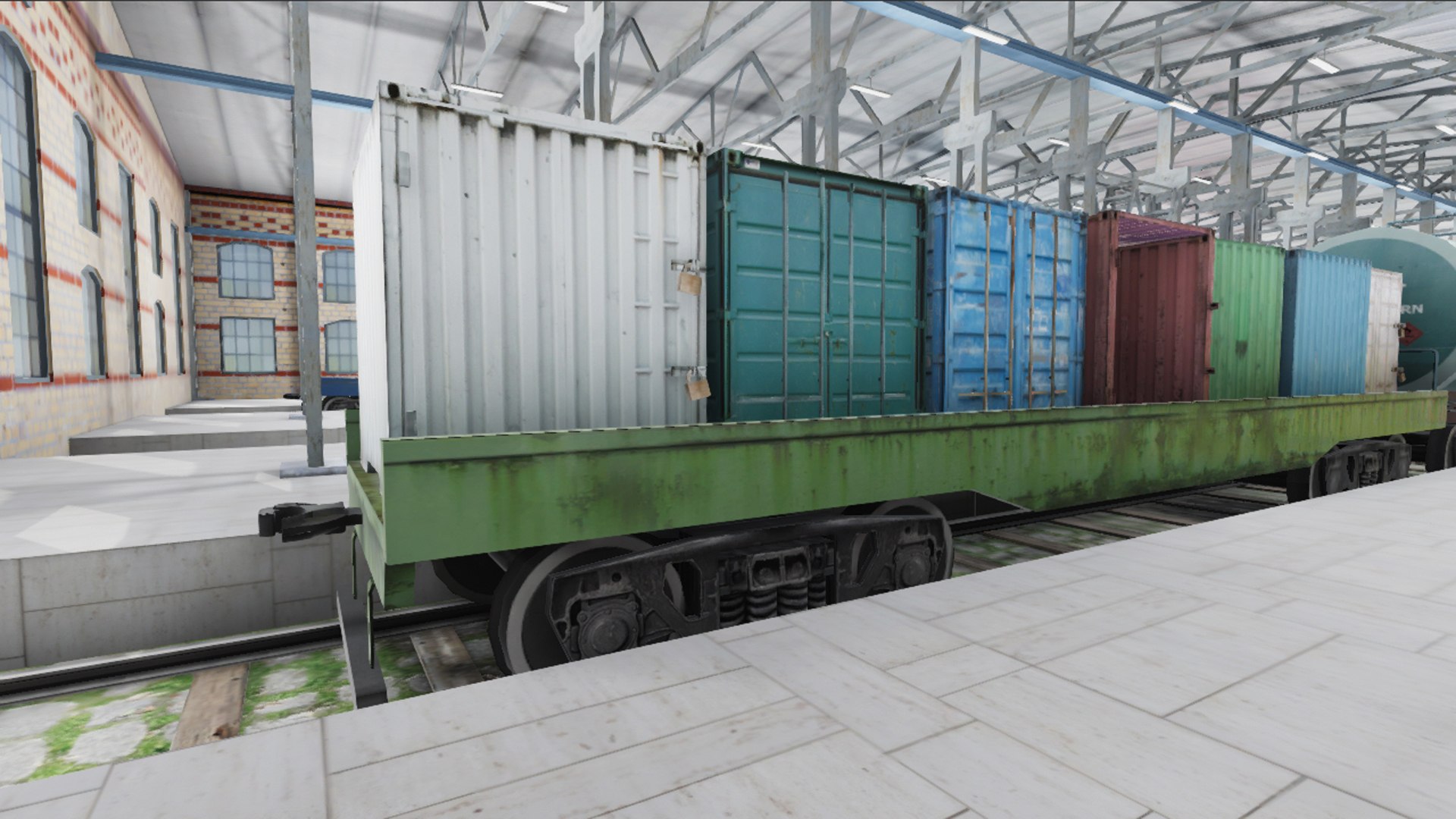 3D Model Railway Trains Collection - TurboSquid 2388372