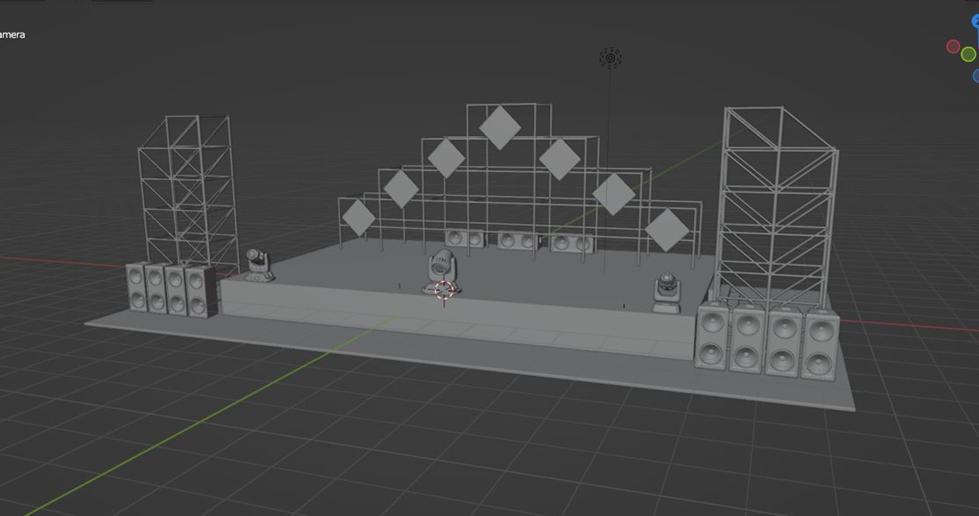 3D Stage 3D Model - TurboSquid 2332442