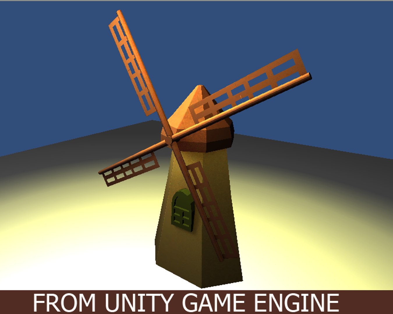 3d model windmill games modeled
