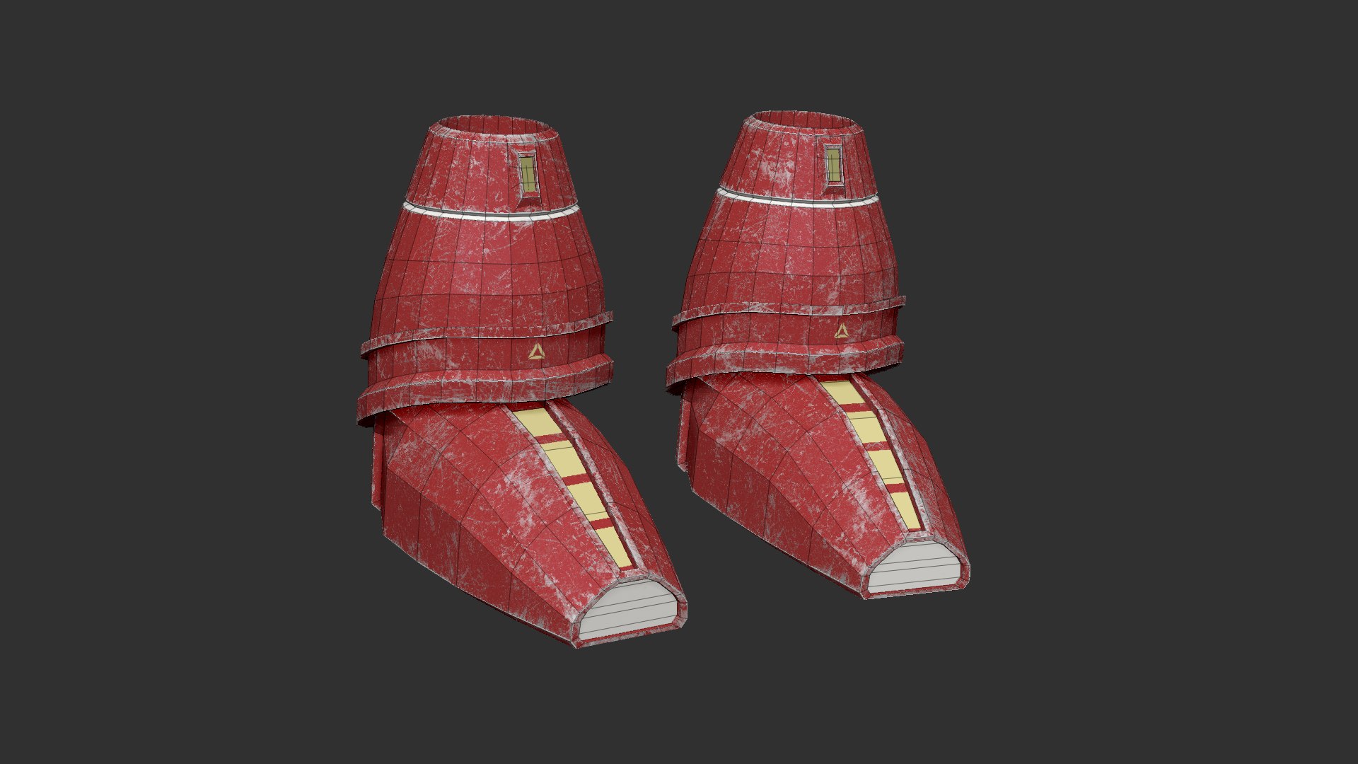 Sci-fi boots - character design 3D - TurboSquid 1707110