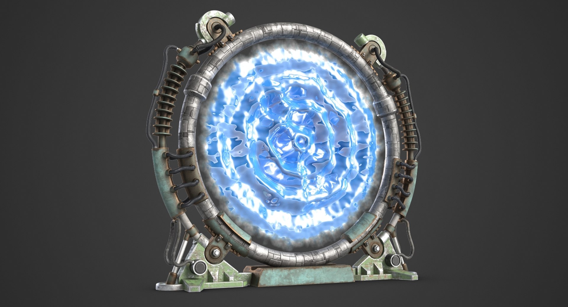 Portal Gate 1 3D - TurboSquid 1149395