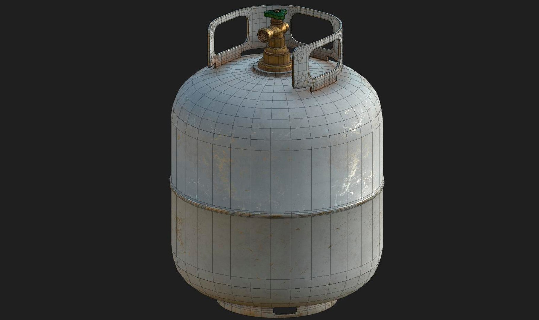 Propane Tank 3D Model - TurboSquid 1651769