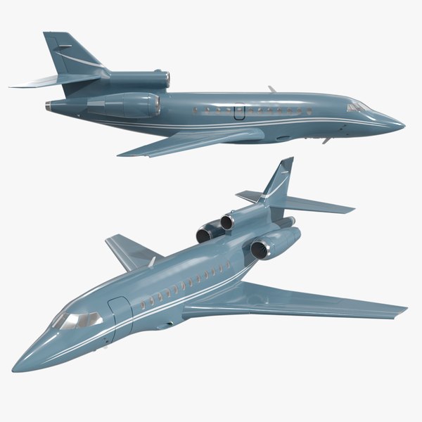 Modelos de 3D Dassault-Falcon-900-Dassault | TurboSquid
