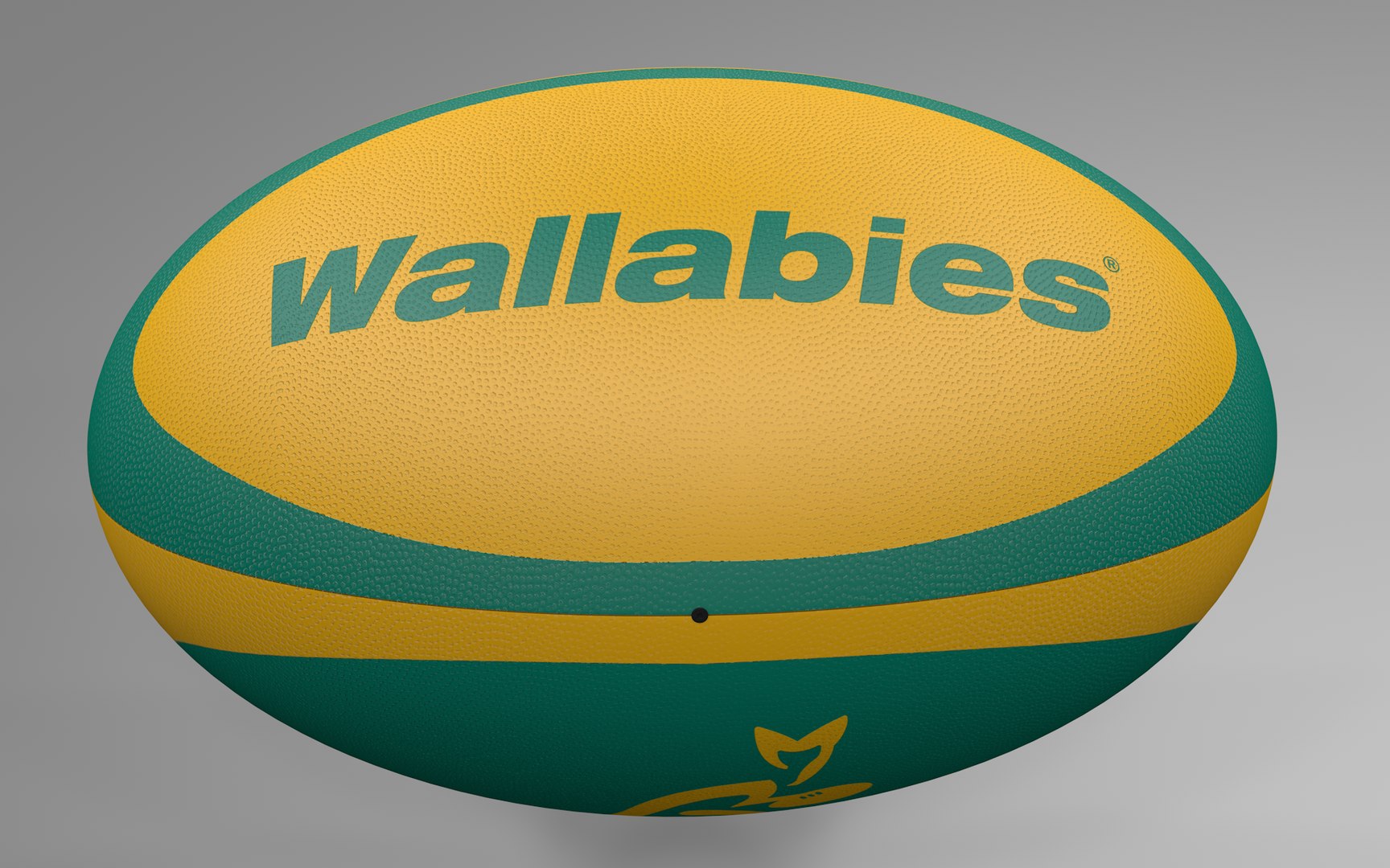 Rugby Ball Wallabies L1494 3D model - TurboSquid 1786688