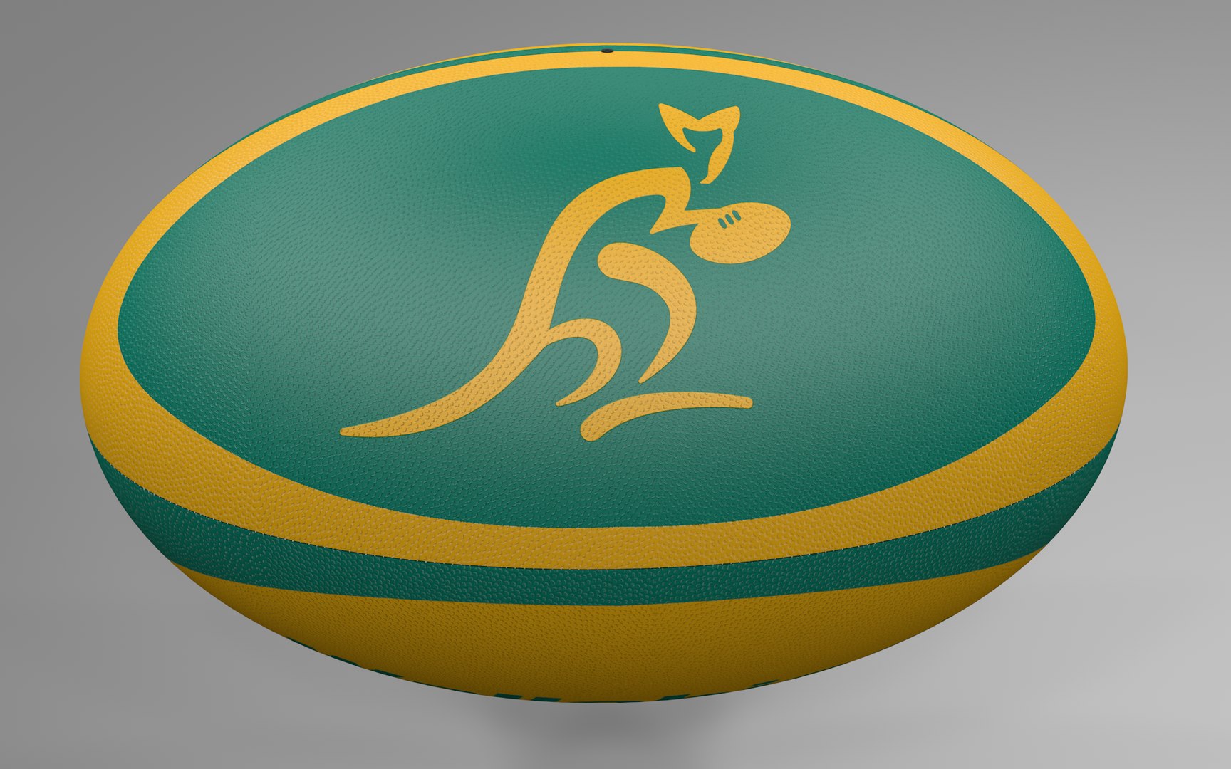 Rugby Ball Wallabies L1494 3D model - TurboSquid 1786688