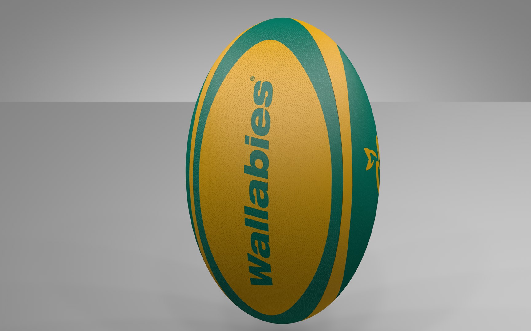 Rugby Ball Wallabies L1494 3D model - TurboSquid 1786688