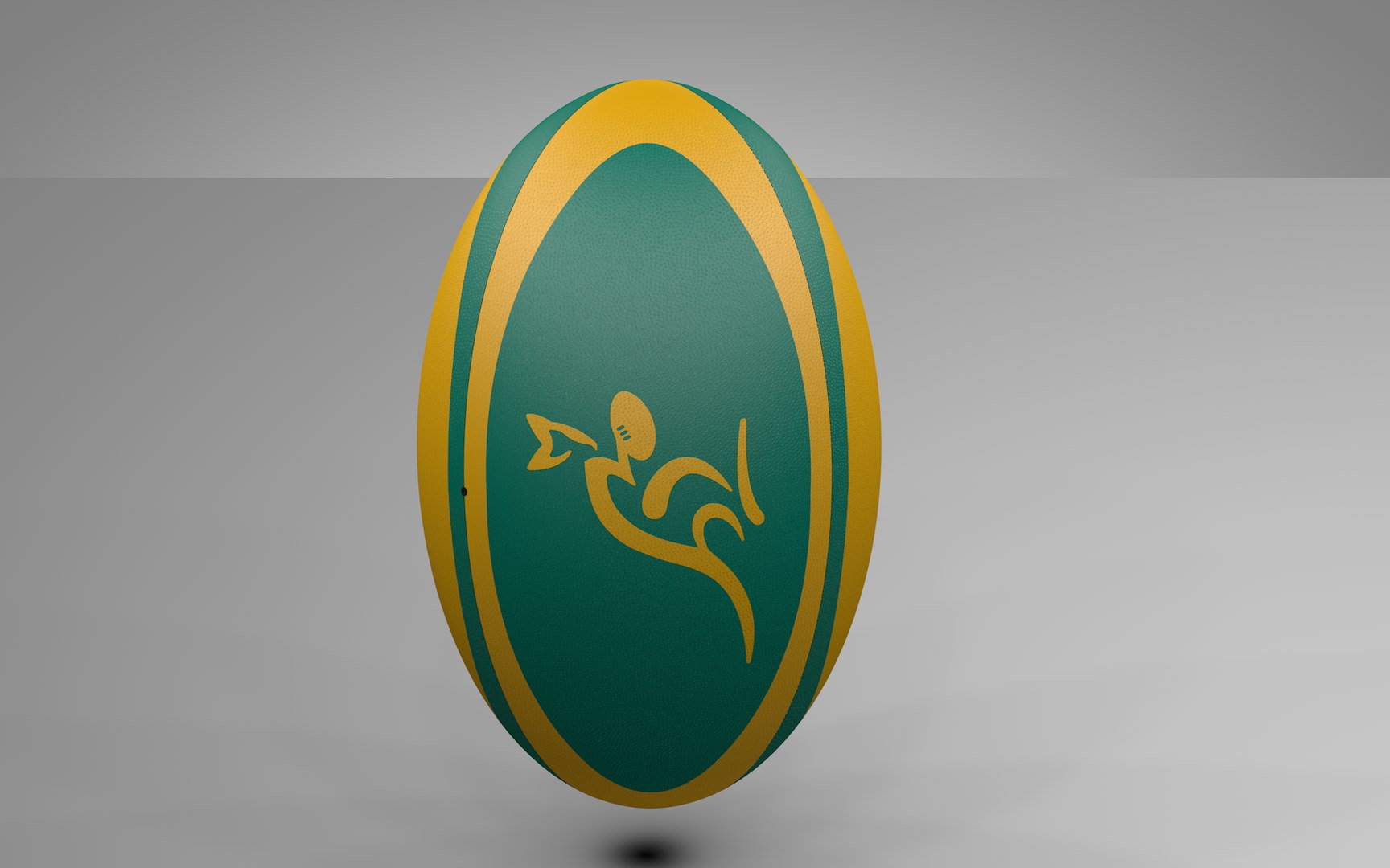 Rugby Ball Wallabies L1494 3D model - TurboSquid 1786688