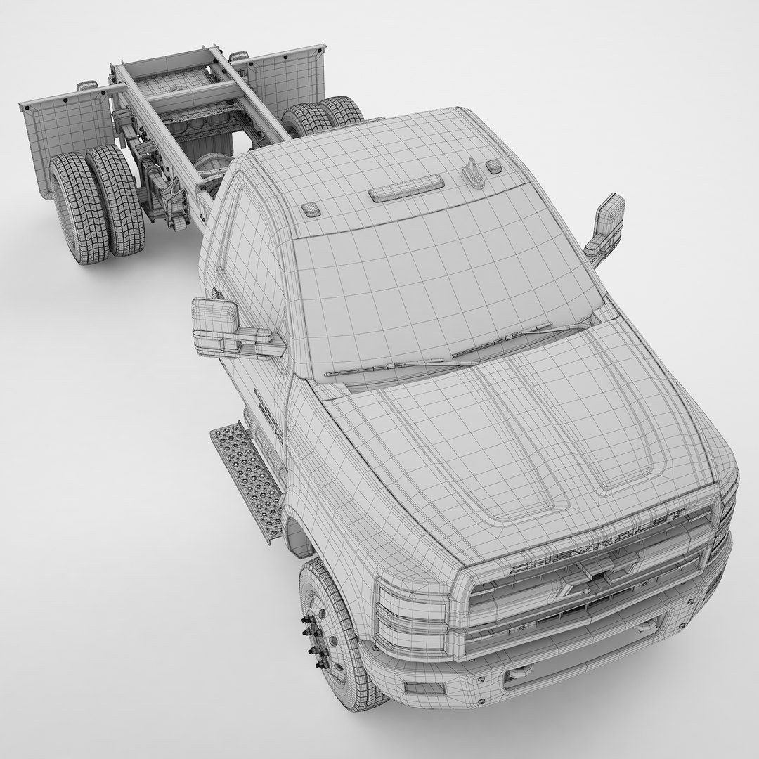 2020 Chevrolet Silverado 6500HD Chassis 04 3D - TurboSquid 2040660