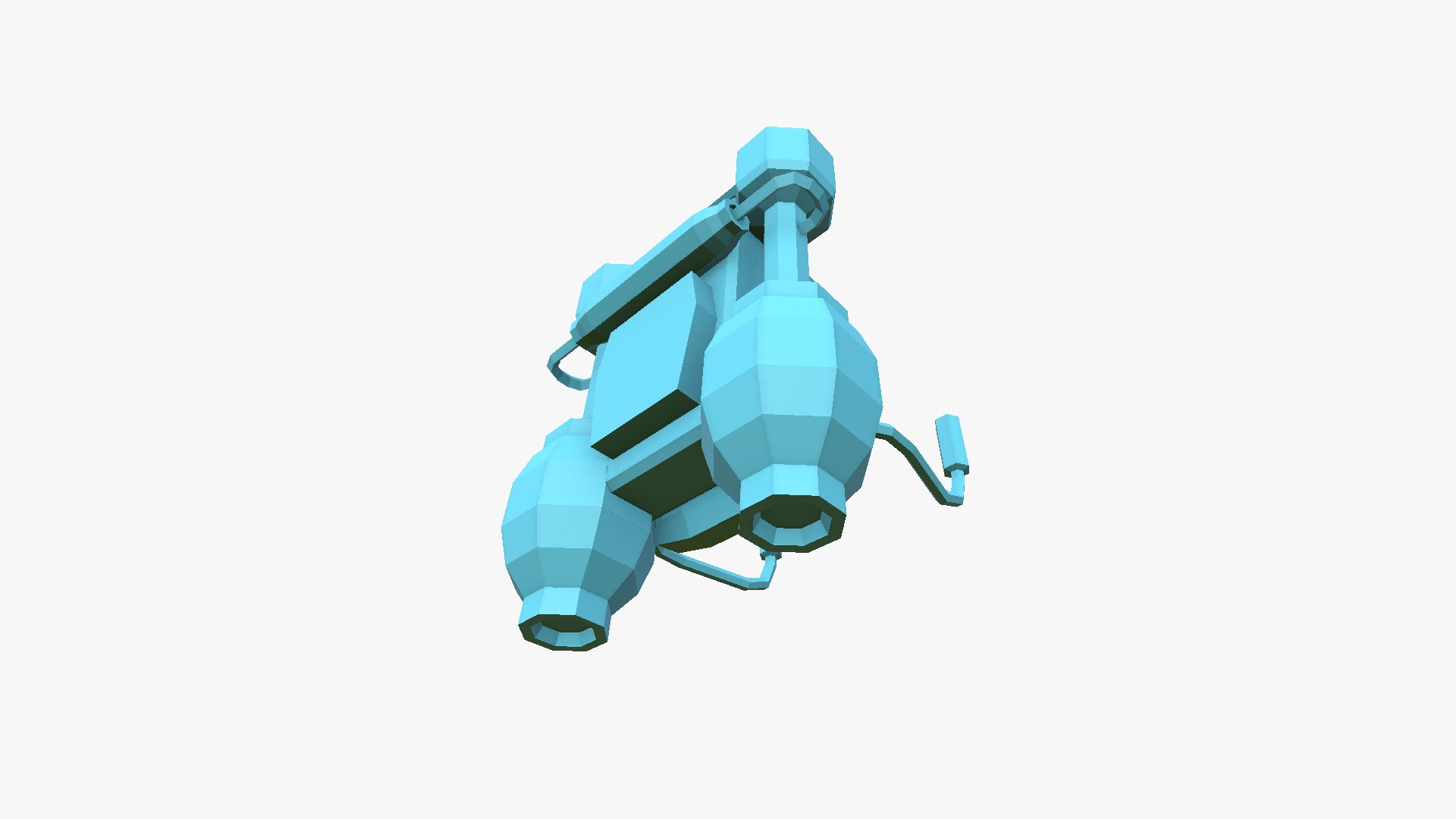 3D Jetpack Low Poly G05 - SciFi Character Design - TurboSquid 2255475