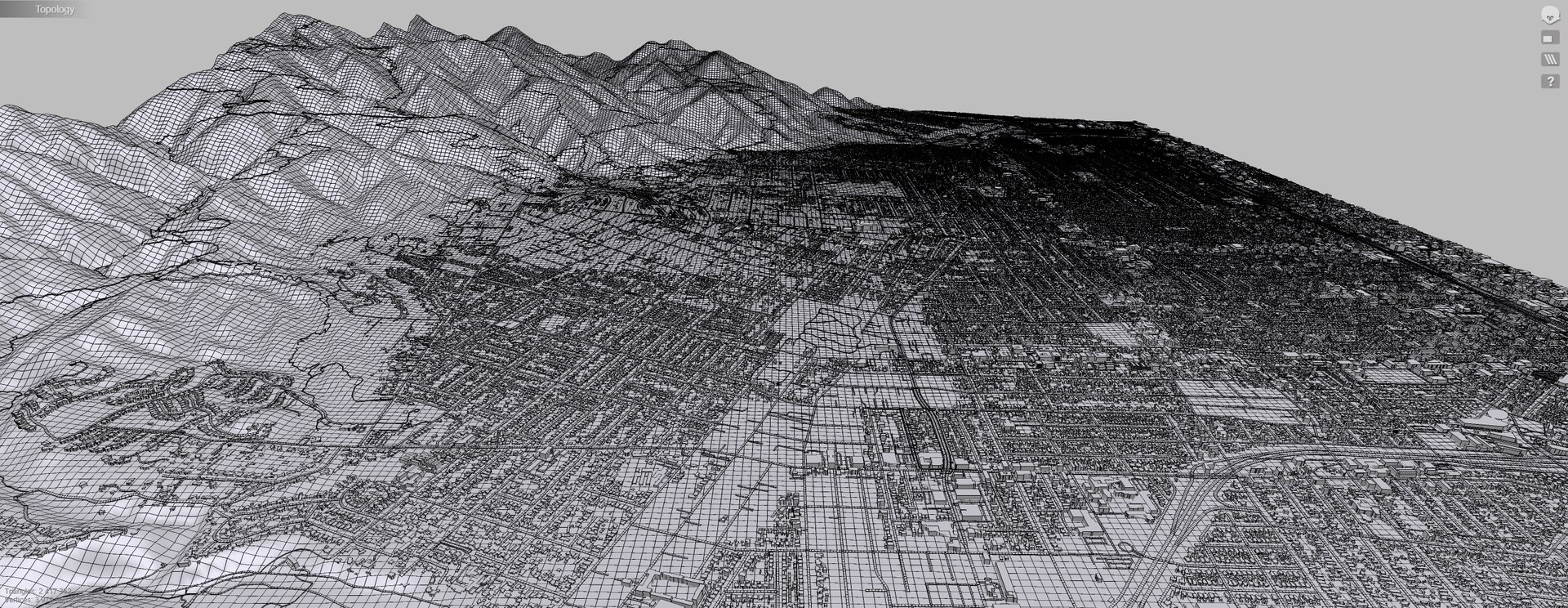 3D Cityscape Altadena Los Angeles County California United States ...