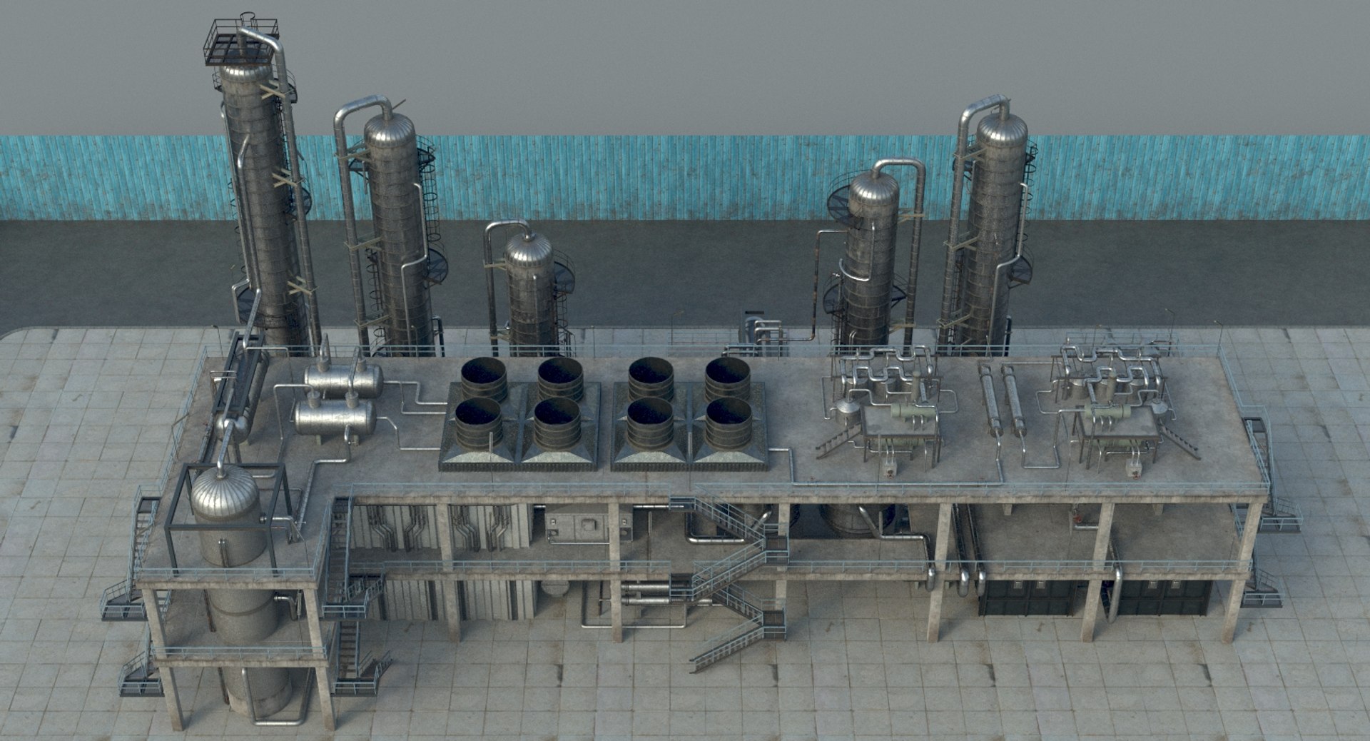 3D Refinery Industry - TurboSquid 1418246