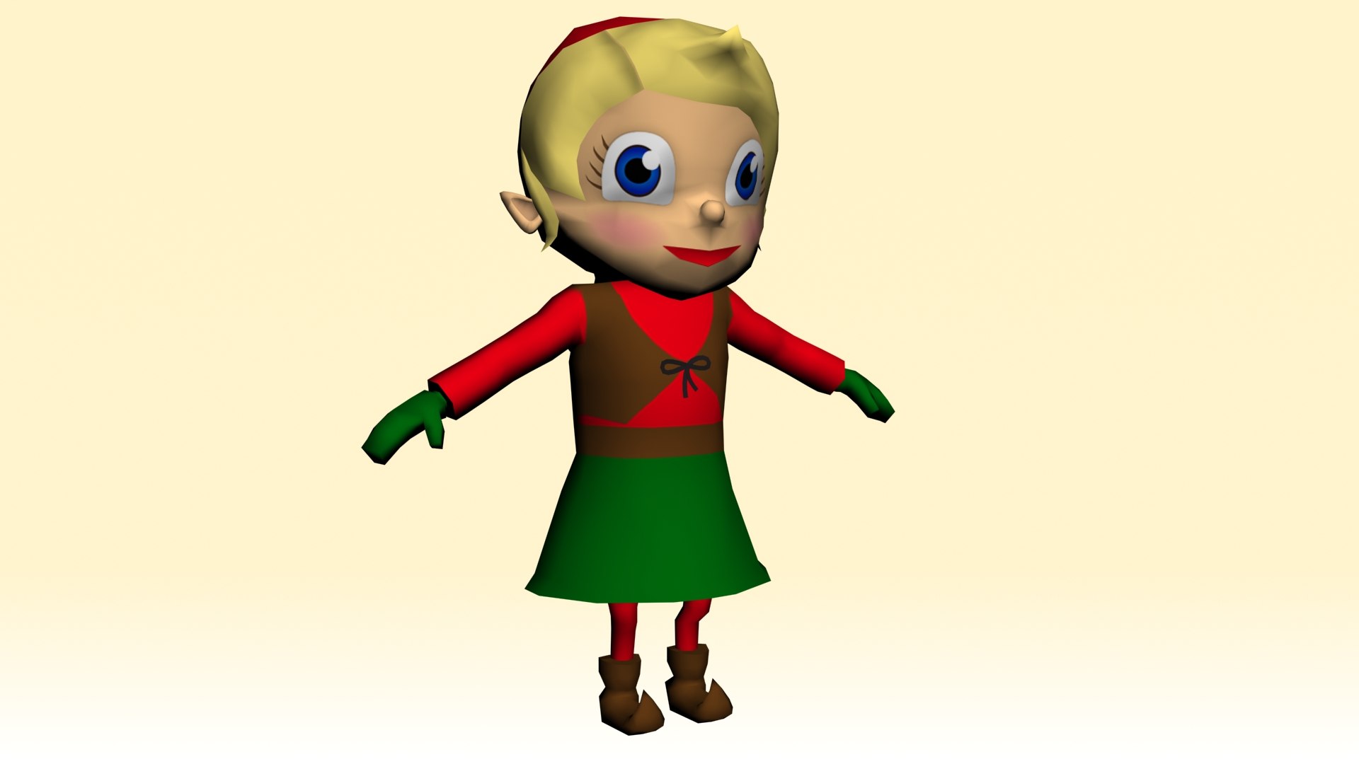 3D Model GAME MODEL LOW POLY PP 01 - TurboSquid 2220736