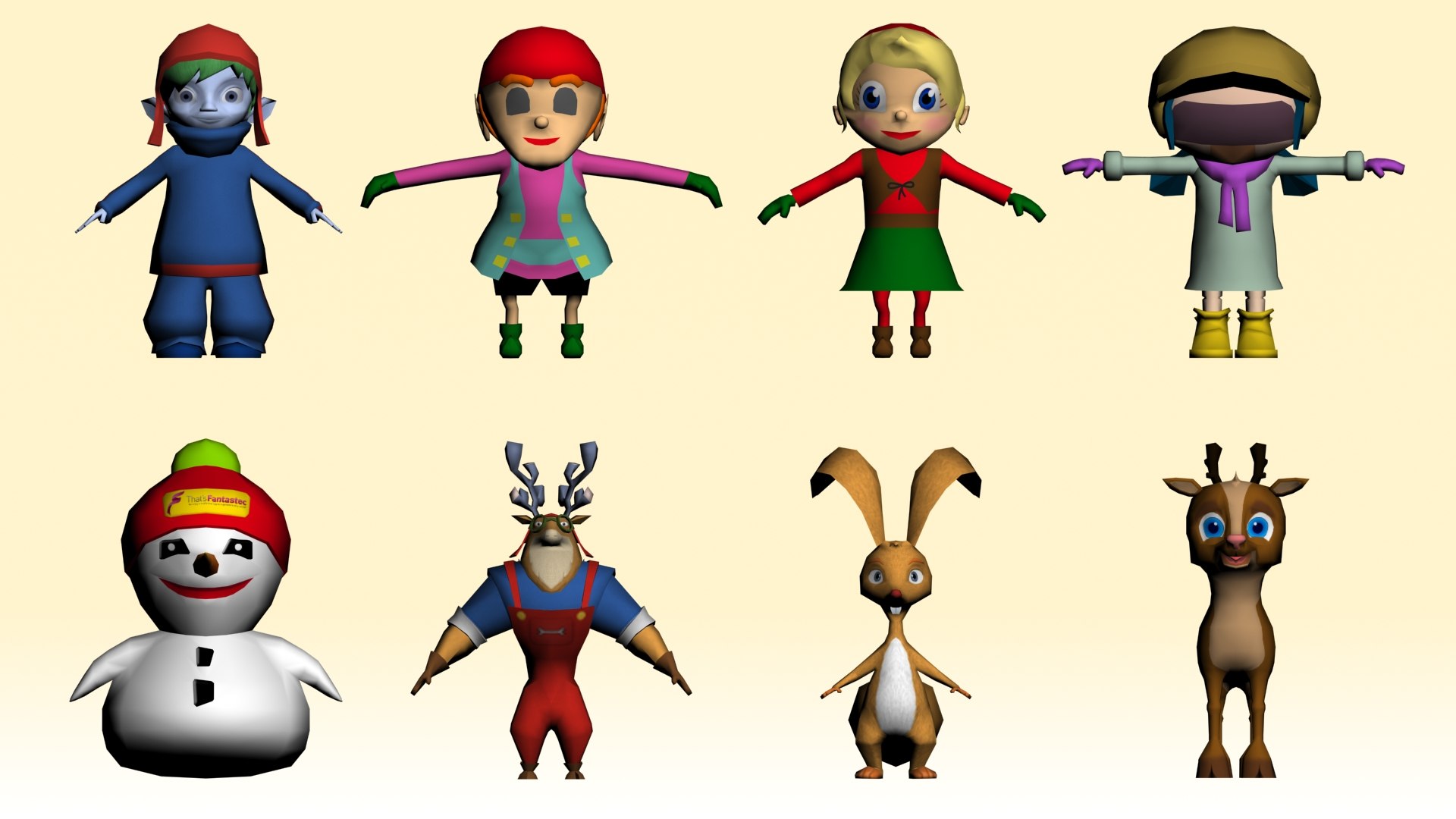 3D Model GAME MODEL LOW POLY PP 01 - TurboSquid 2220736