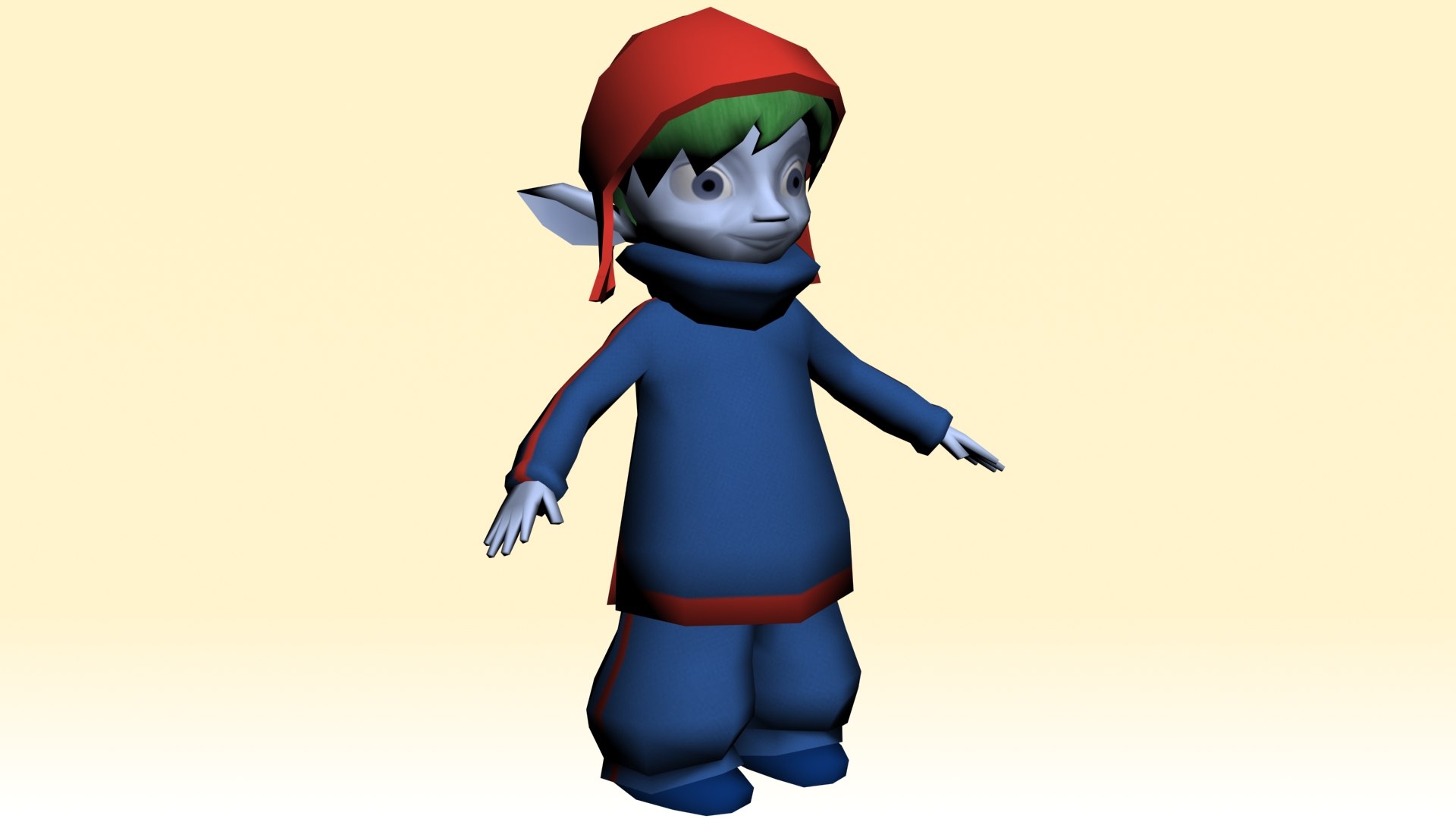 3D Model GAME MODEL LOW POLY PP 01 - TurboSquid 2220736