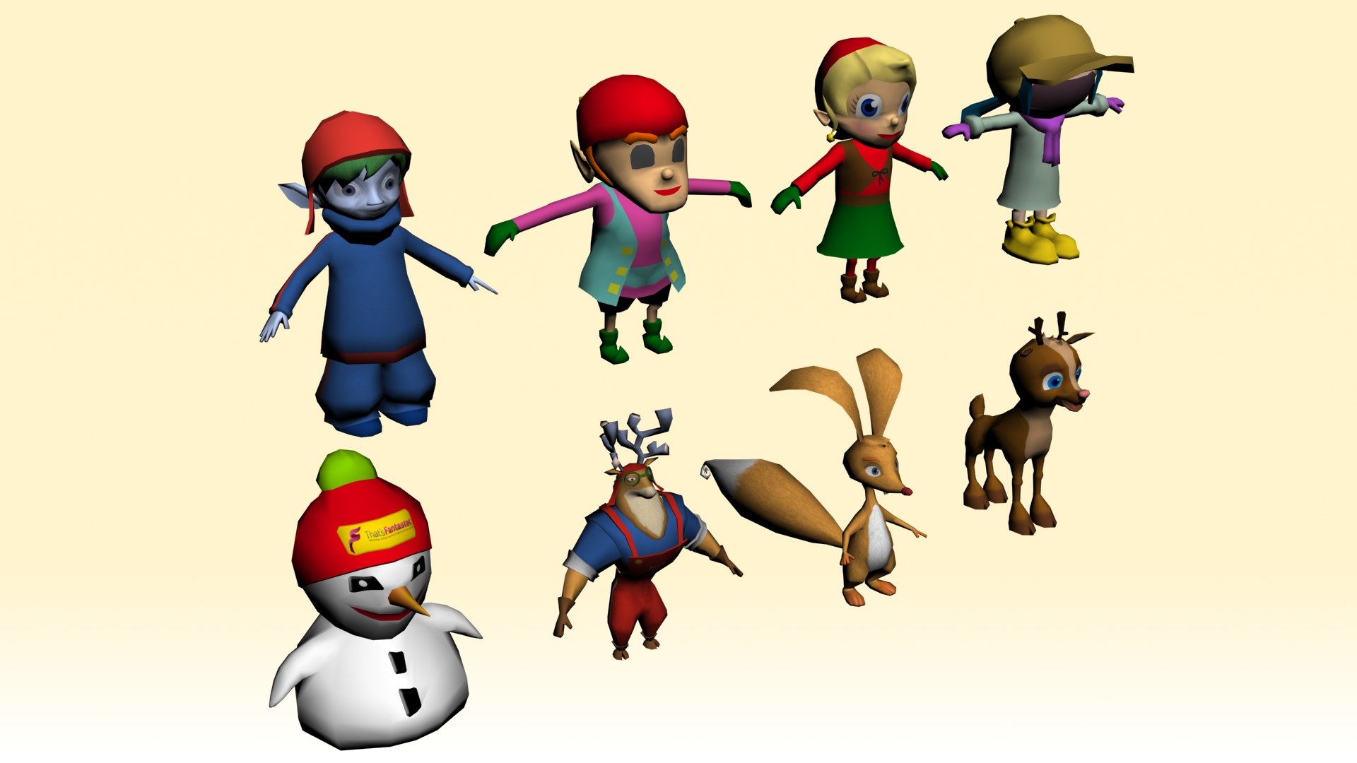 3D Model GAME MODEL LOW POLY PP 01 - TurboSquid 2220736