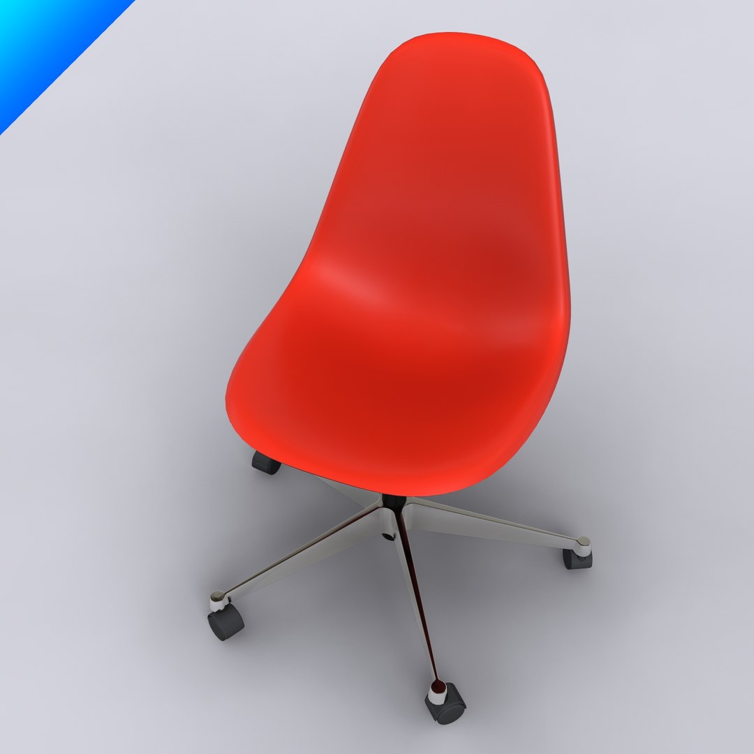 Plastic Chair Pscc 3d Model