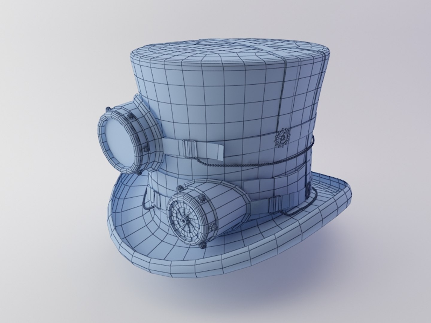 Steampunk Hat 3D Model - TurboSquid 1217450