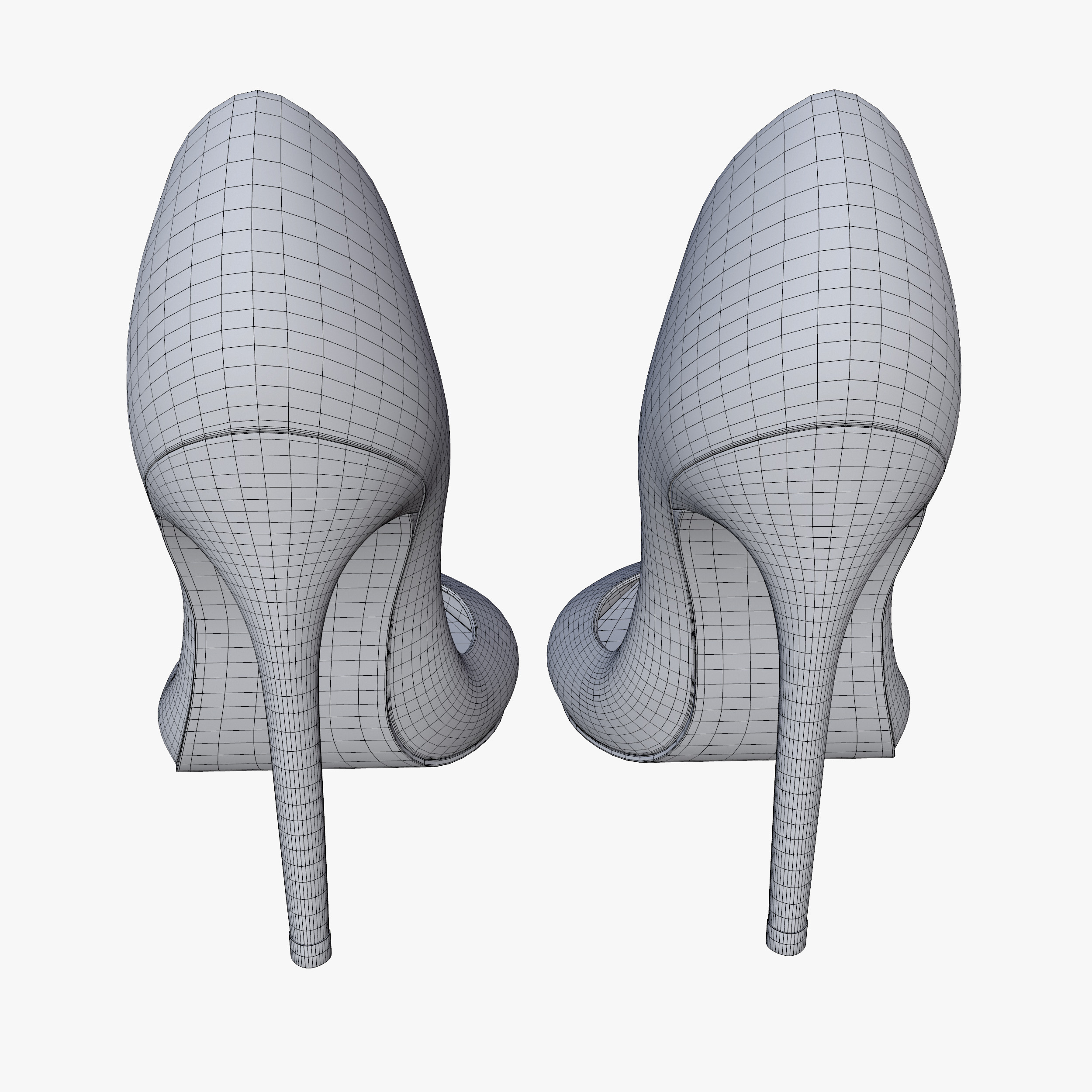 Women shoes 3D model - TurboSquid 1220400