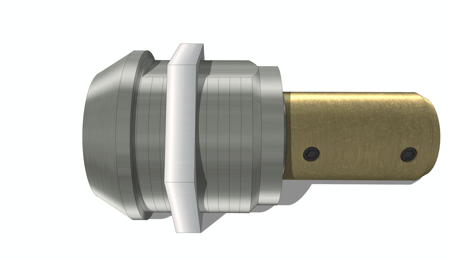 3D Model Tubular Lock Screw Type - TurboSquid 2183565