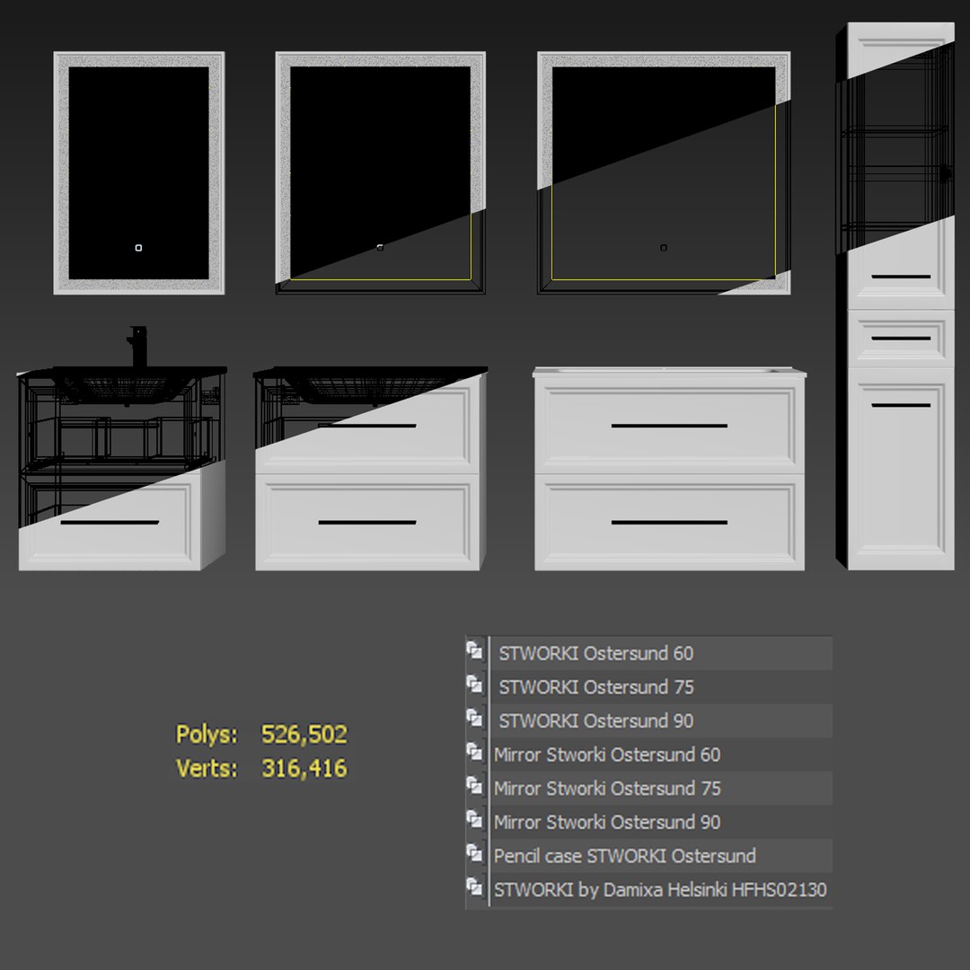3D Model Stworki Ostersund 60-75-90 2014 Vray - TurboSquid 2188258