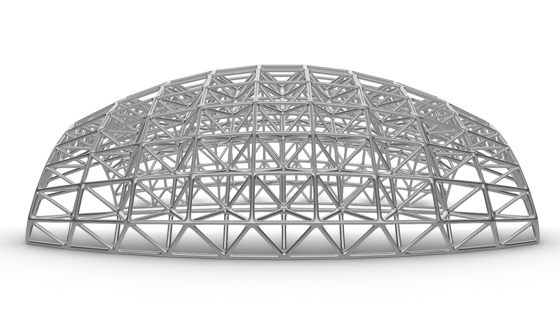 3D Outdoor Truss Gridshell Structure - TurboSquid 2345472