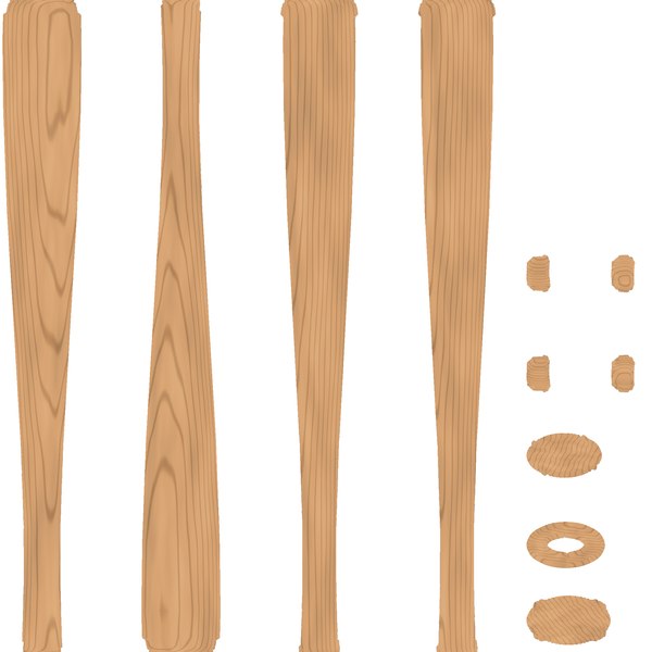 3D Baseball Bat model - TurboSquid 2023576