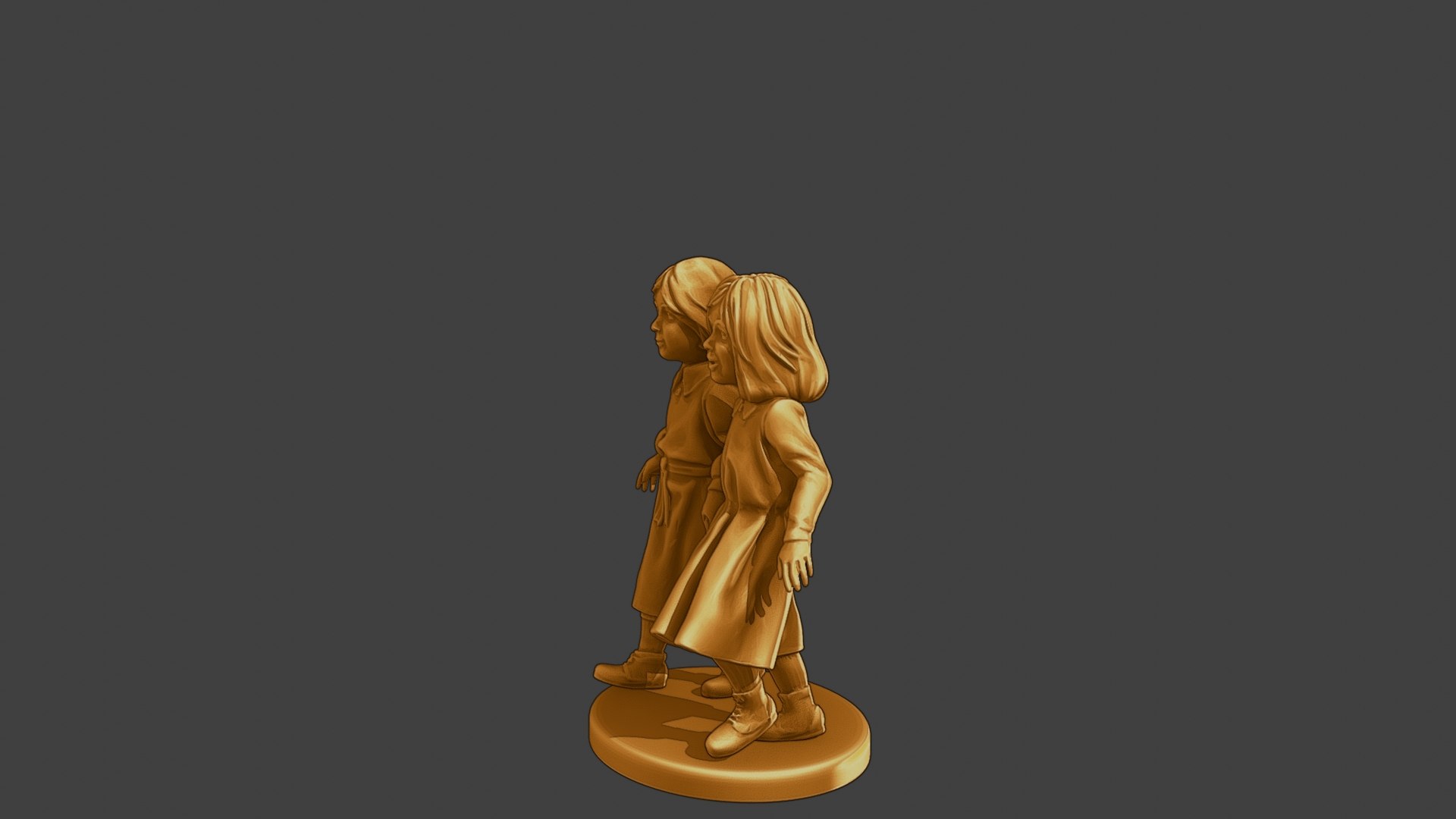 Ww2 Casual Little Girl CLG1 0045 3D Model - TurboSquid 1934940