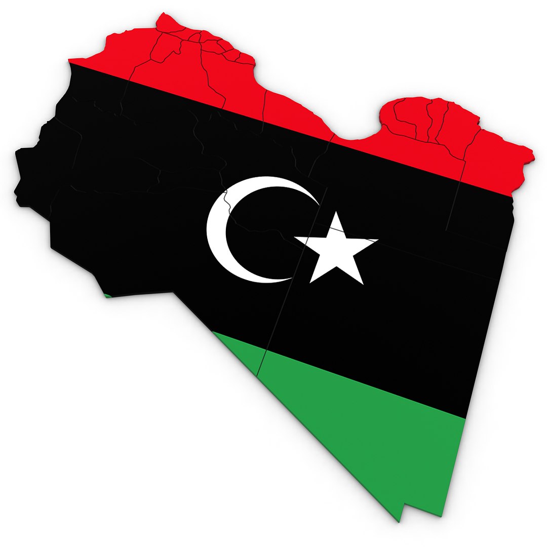 Libya Regions 3D Model - TurboSquid 1360821
