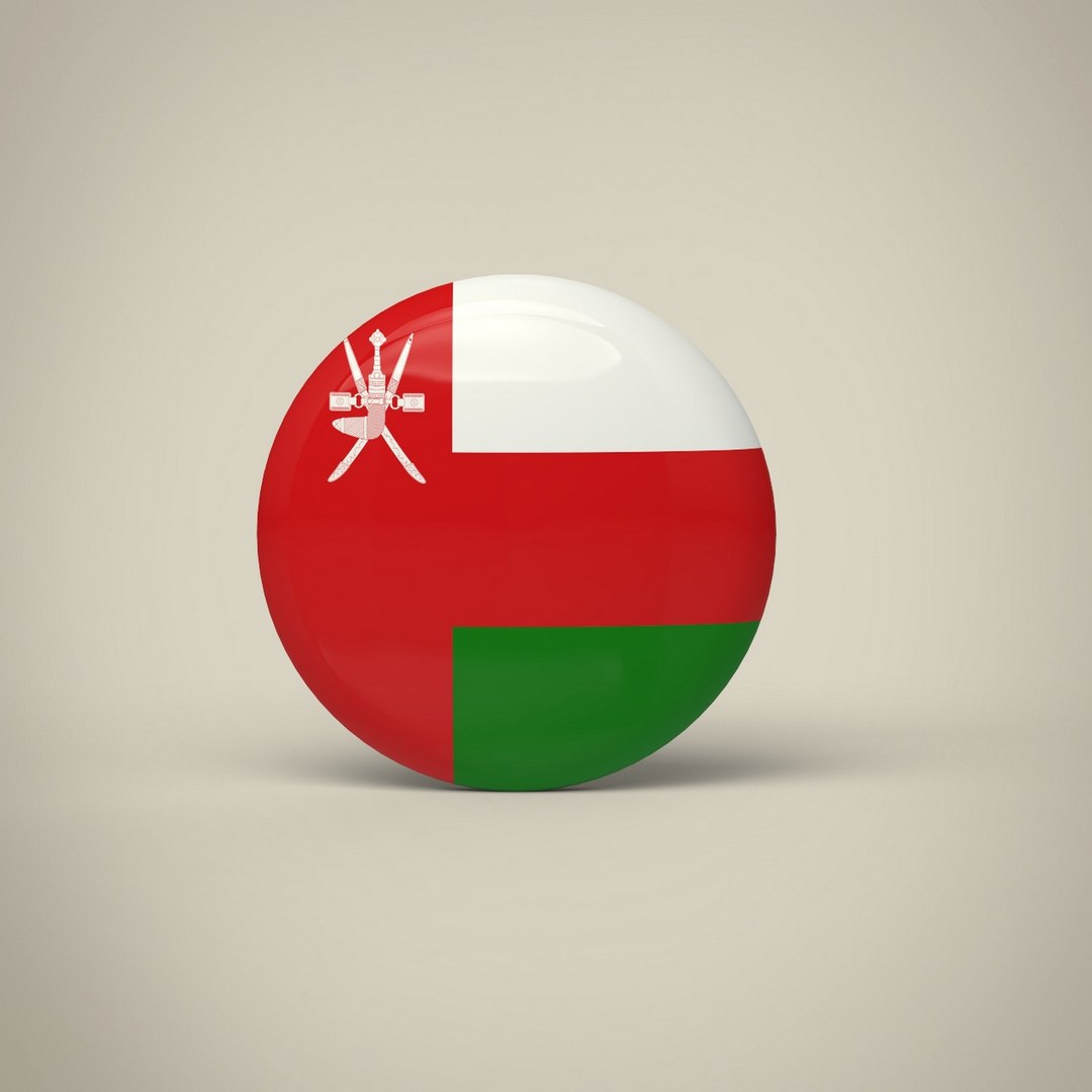 3D Oman Badge - TurboSquid 1947229