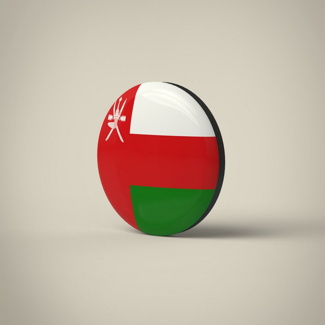 3D Oman Badge - TurboSquid 1947229