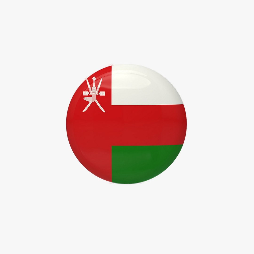 3D Oman Badge - TurboSquid 1947229