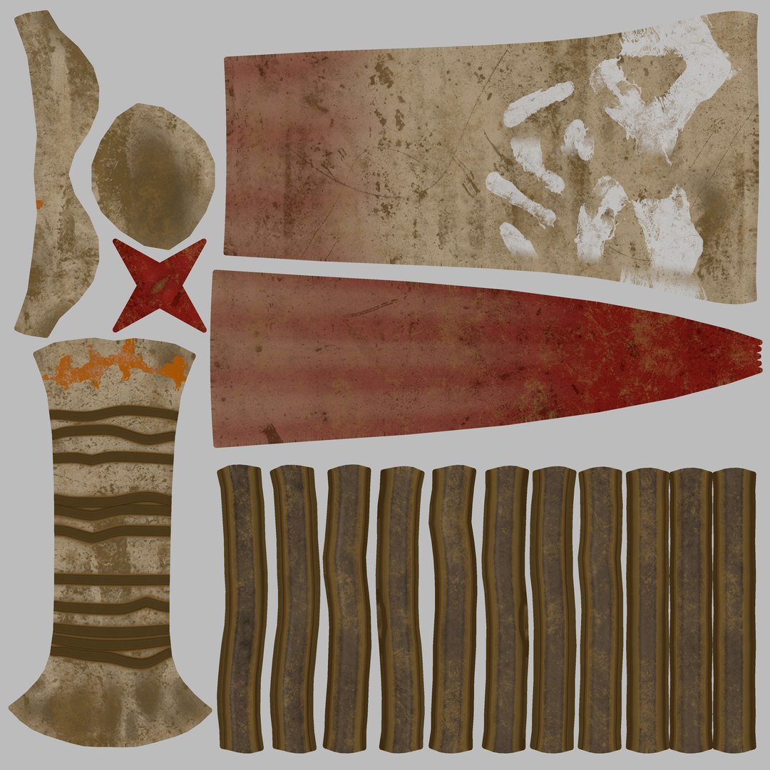 Bone Blade Collection 3D Model - TurboSquid 2418458