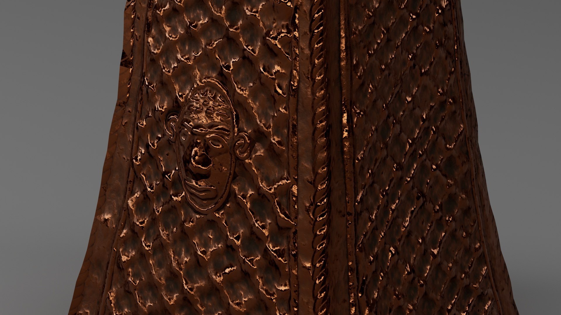 3D African Bell - TurboSquid 1947108