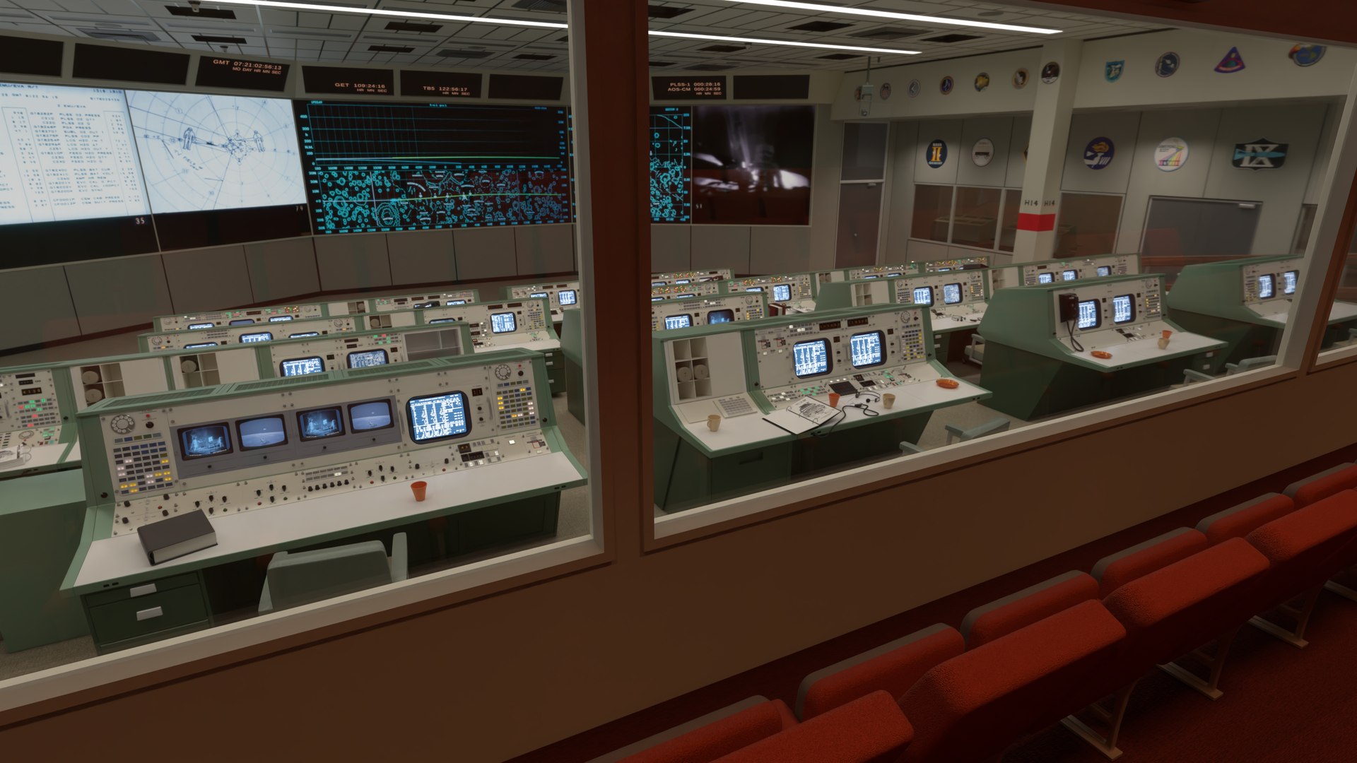 Apollo Mission Operations And Control Room 3D Model - TurboSquid 2344504