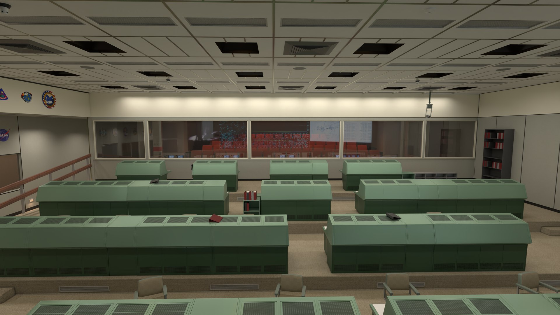 Apollo Mission Operations And Control Room 3D Model - TurboSquid 2344504