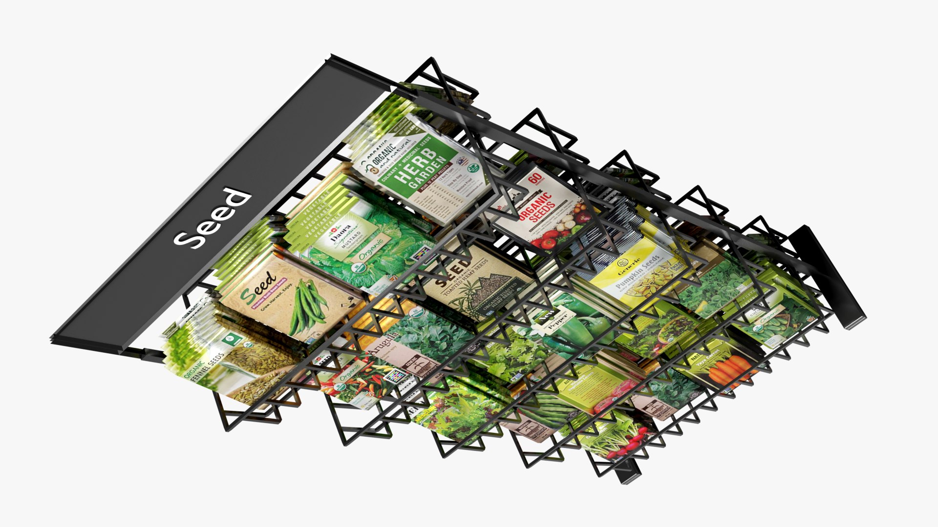 Seed Display 3D Model - TurboSquid 1922458