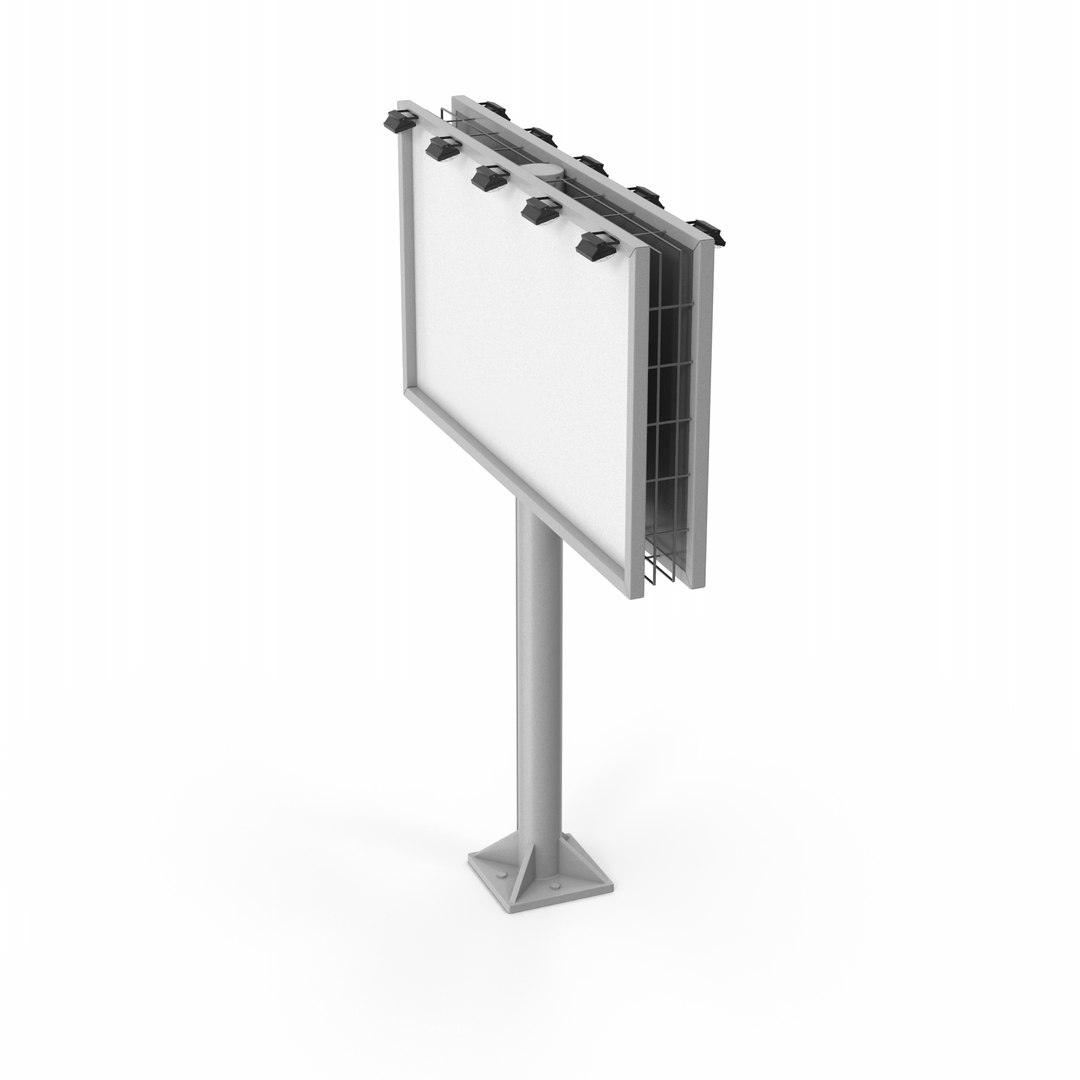 3D Billboard Model - TurboSquid 2319452