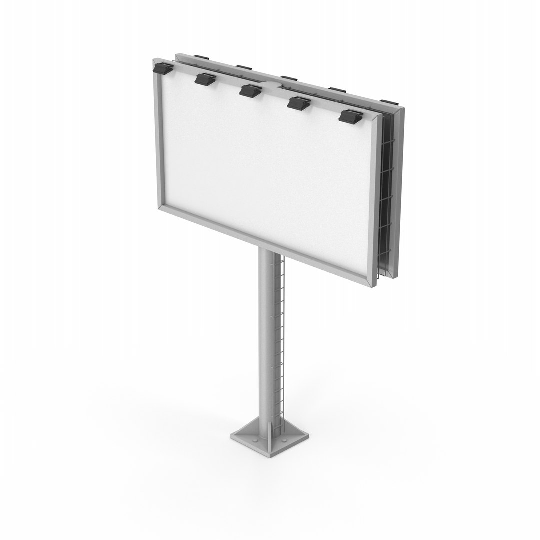 3D Billboard Model - TurboSquid 2319452