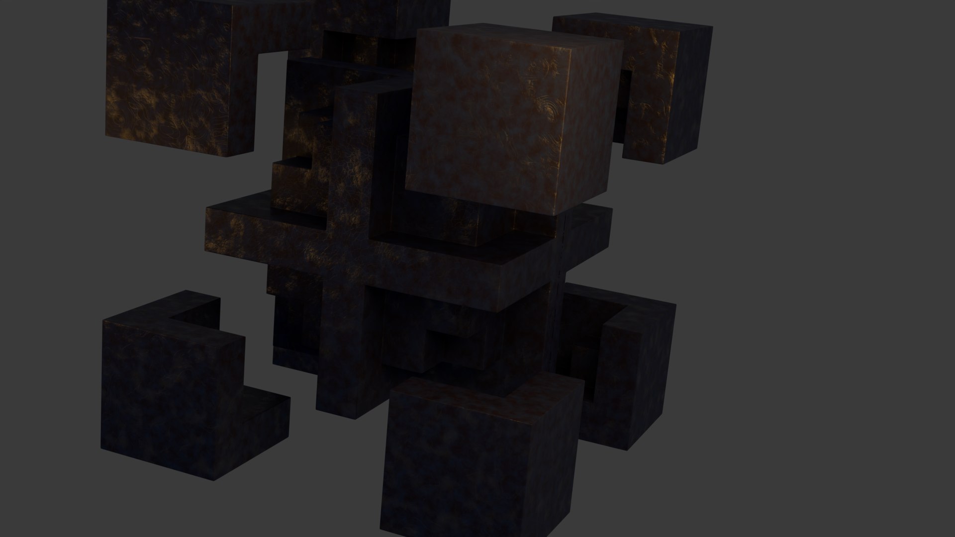 3D Star Cube Model - TurboSquid 2168387