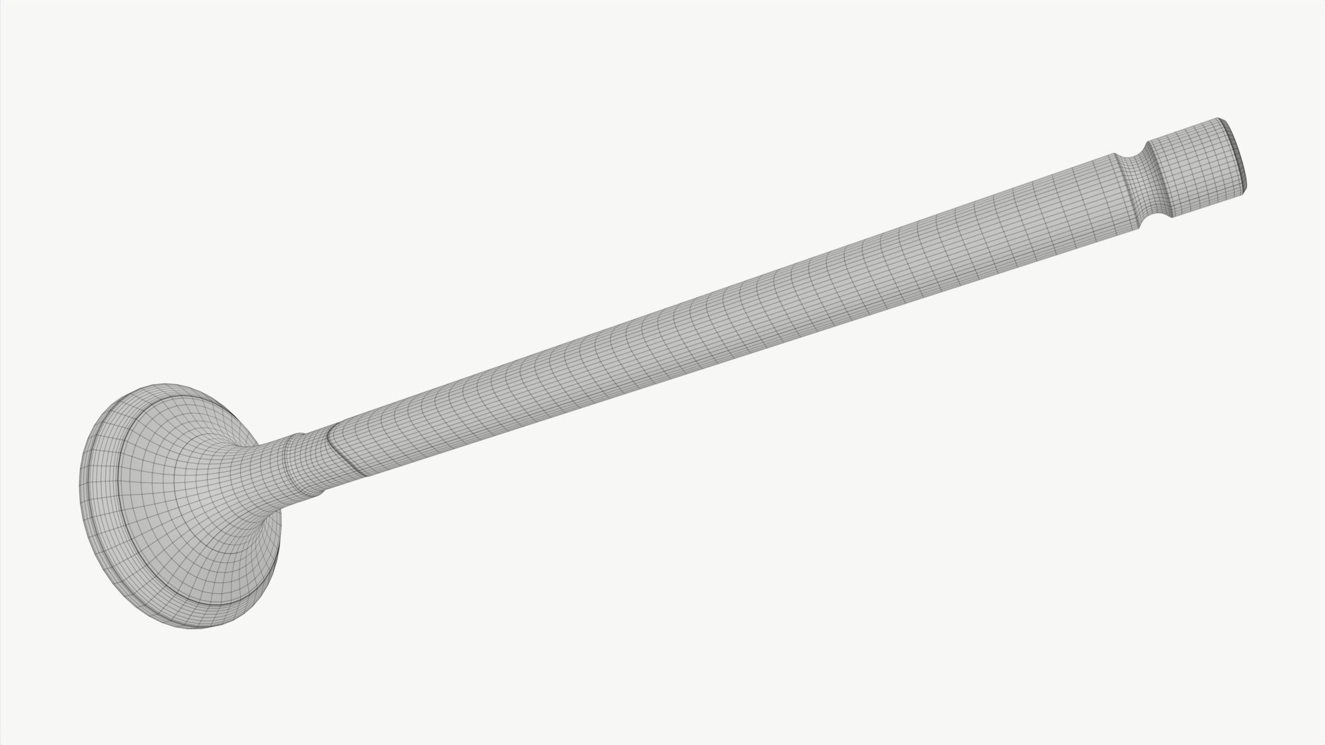 Internal combustion engine valve model - TurboSquid 1934118